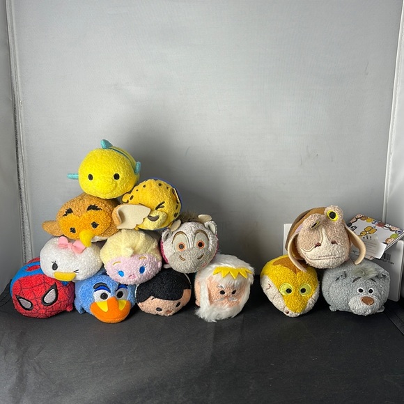 Disney | Toys | Disney Tsum Tsum Character Plush Lot 3 Piece Mixed Lot ...